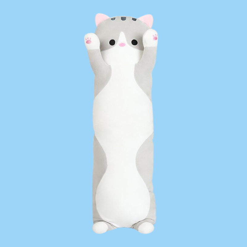 Cat Plushie: Stretchy Cat Stuffed Animal Kawaii Plush Toy • Cute ...